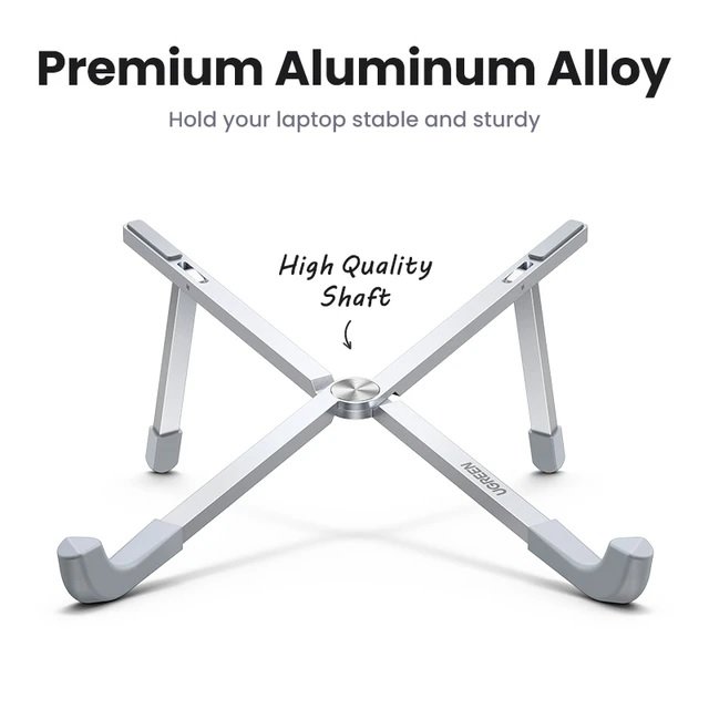 UGREEN 15622 Laptop Stand Holder for Desk Adjustable Aluminum Desktop ...