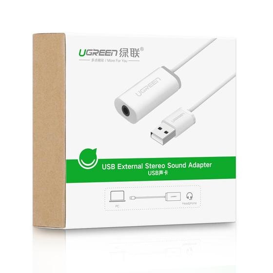 UGREEN 30712 USB EXTERNAL STEREO SOUND ADAPTER - Victory Store