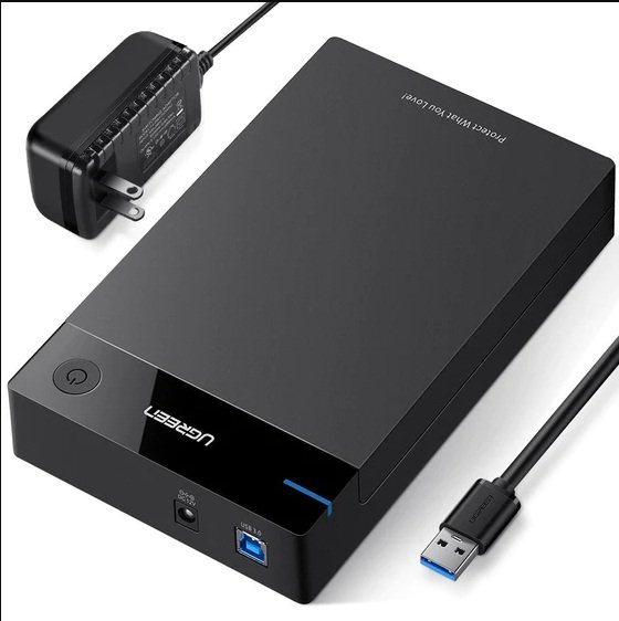 UGREEN 50422 3.5" USB 3.0 To SATA Case External Hard Drive Enclosure ...