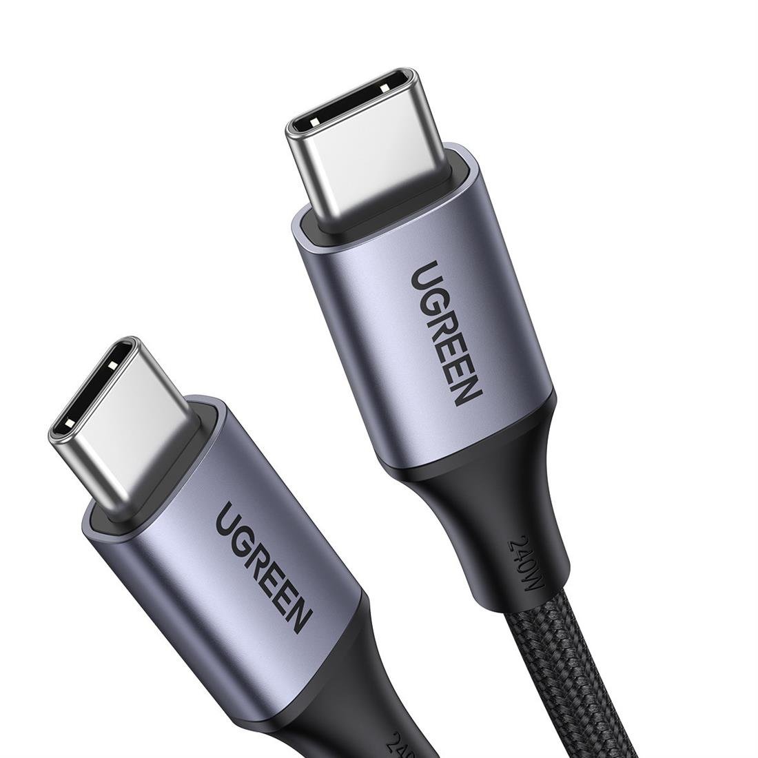 Ugreen 90440 Type-C to Type-C Cable 2M 240W - Victory Store