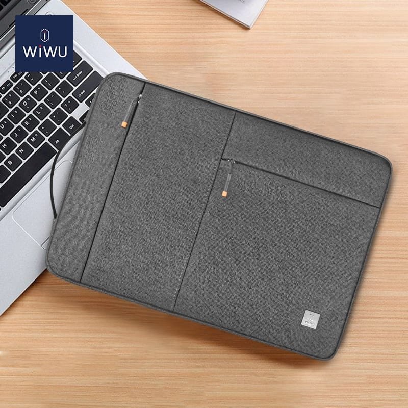 WIWU Alpha Slim Sleeve Laptop Case Waterproof With Handle - Victory Store