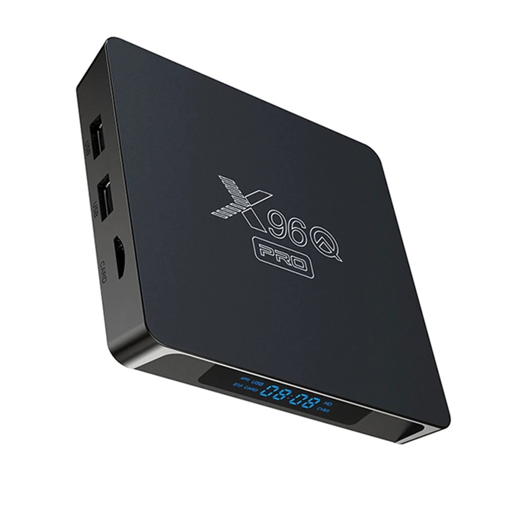 X96q Pro Smart Tv Box 4GB RAM 64GB ROM Allwinner H313 Quad Core Support ...