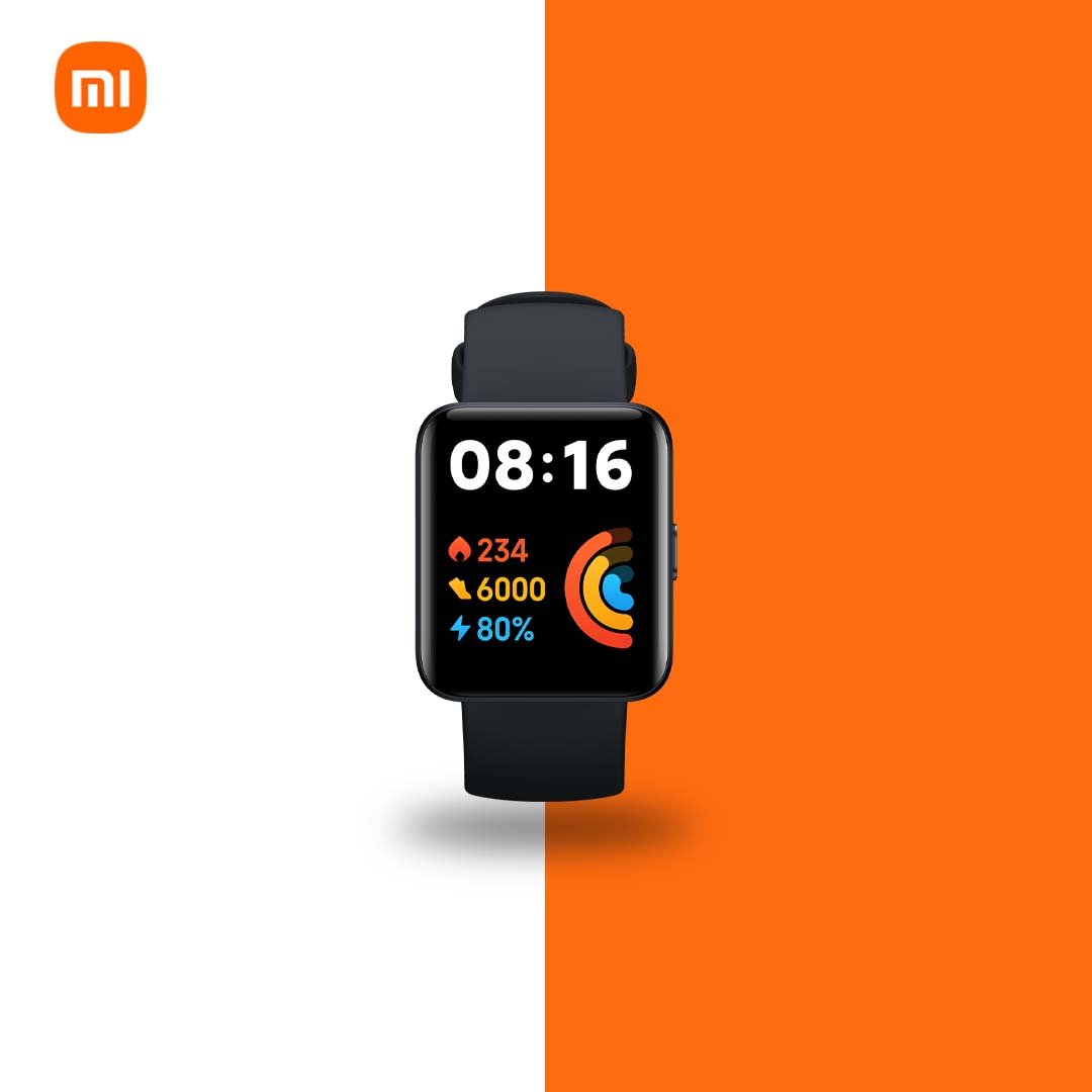 Xiaomi Redmi Watch 2 Lite Smart Watch Black - Victory Store