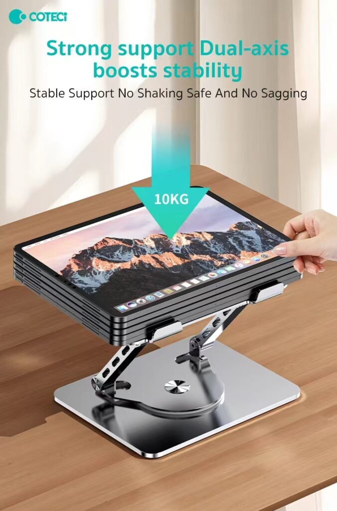 COTECi SD-65 360° Folding Rotary laptop stand - Victory Store